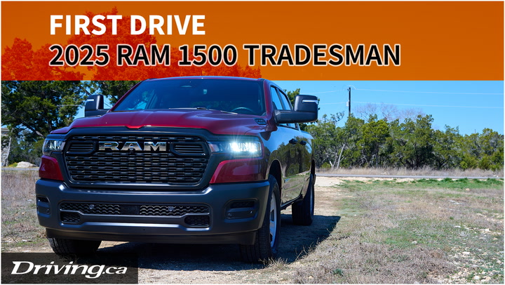 Driving | 2025 Ram 1500 Tradesman | First Drive | Driving.ca