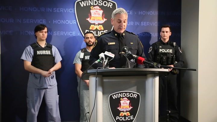 Windsor Star | Windsor police officers and nurses teaming up to help ...
