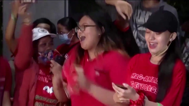 National Post | Philippines' Marcos Supporters Celebrate Lead In ...
