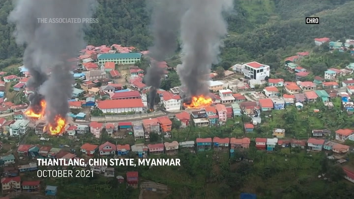 National Post | Myanmar military massacres people burns villages