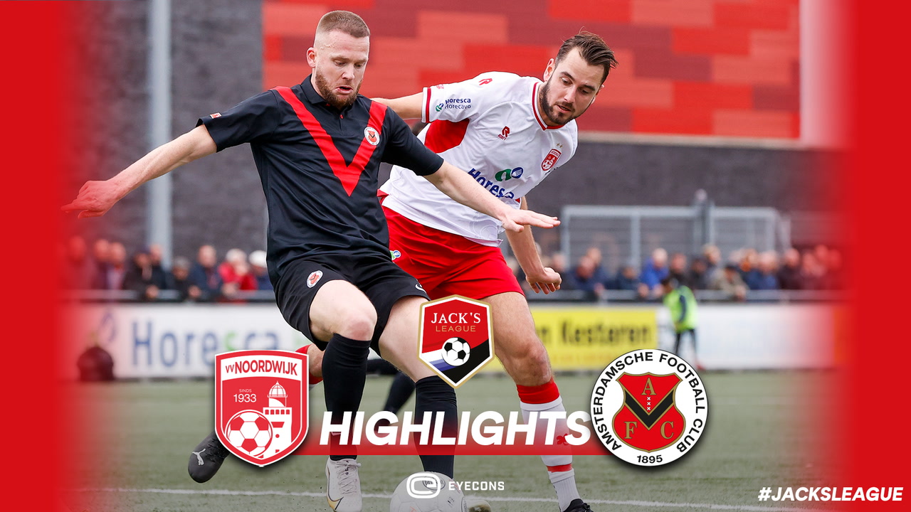 BLIJFT DE KOPLOPER FOURLOOS?🔥 | VV Noordwijk vs. AFC | Jack's League 22 ...