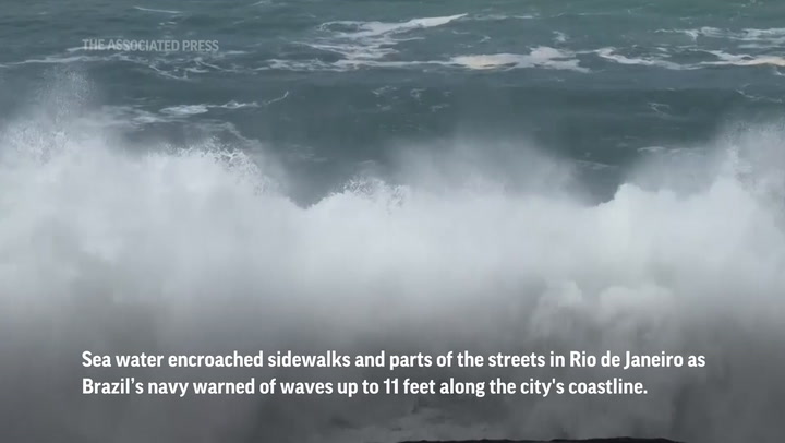 National Post | Rio De Janeiro Sees Unusually Strong Waves