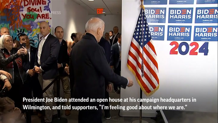 National Post | Biden Visits Delaware Campaign Headquarters
