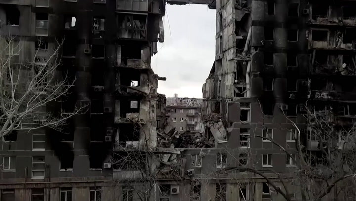 National Post | Drone Shows Heavy Destruction In Ukraine'S Mariupol
