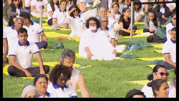 National Post | India'S Modi Showcases Yoga At United Nations