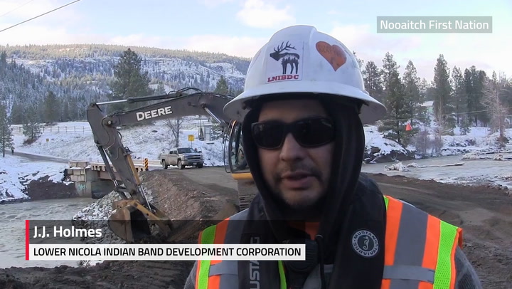 National Post | Construction crews reconnect tiny first BC first nation ...