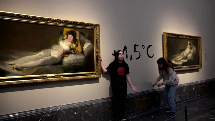 National Post | Climate Activists Glue Themselves To Goya Paintings