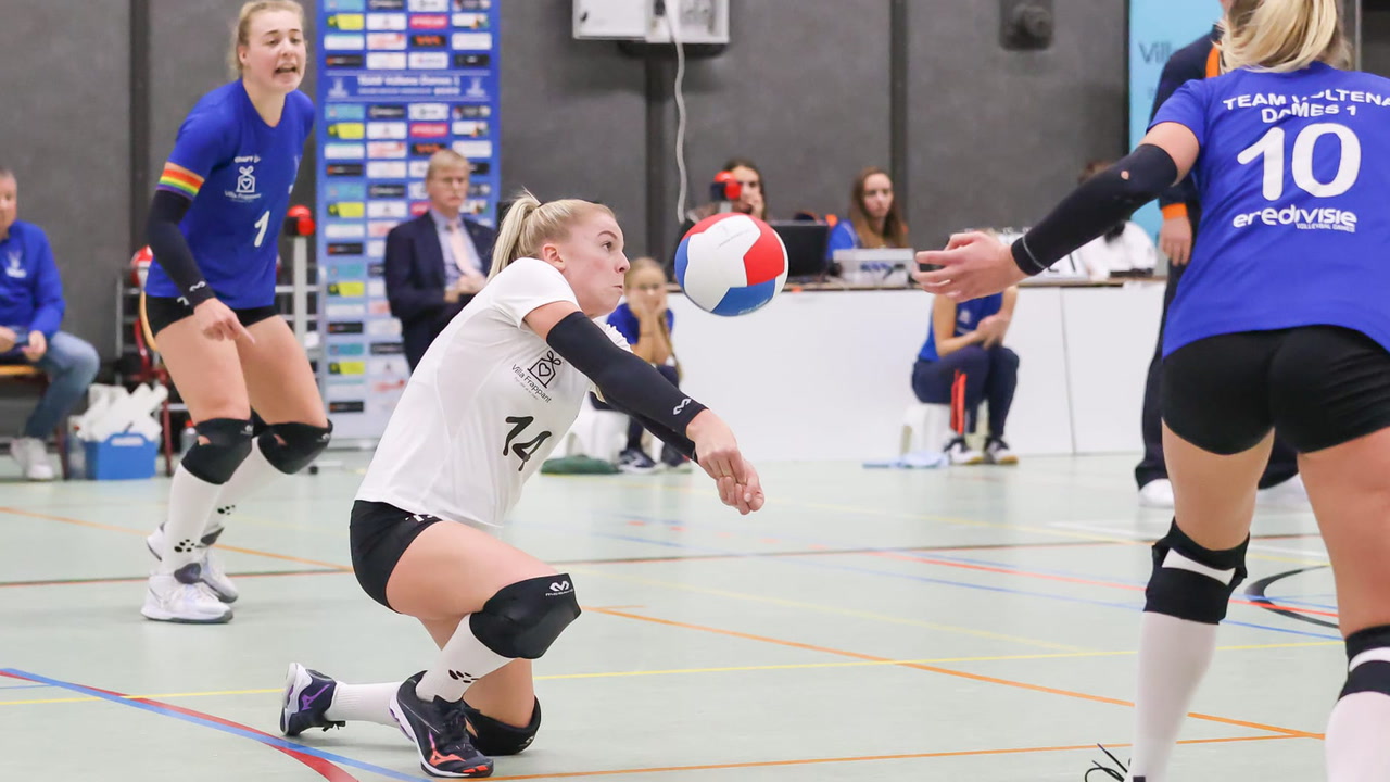 Team Voltena Dames 1 vs Djopzz VC Zwolle - Eyecons