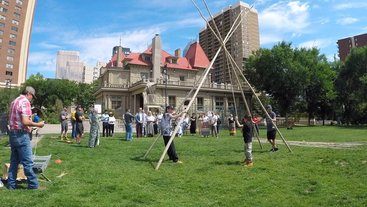 Calgary Herald | Tipi Raising honours Indigenous Peoples Month