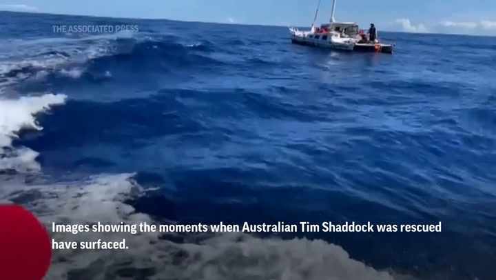 National Post | Footage Released Of Lost Australian Sailor Rescue.