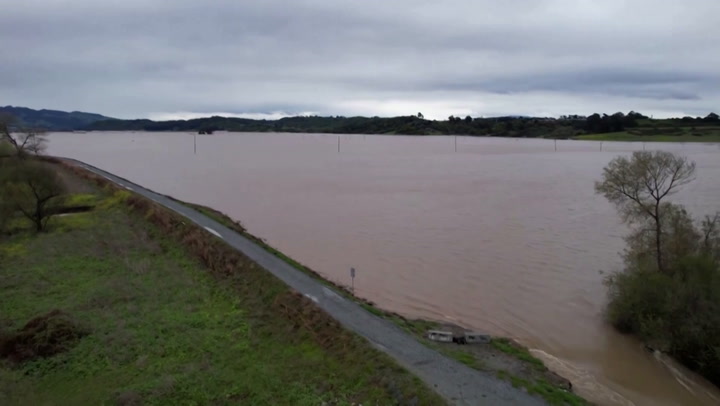 National Post | Drone Footage Shows Flooding, Broken Levee In California