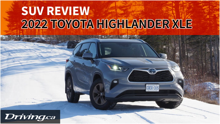 Driving | 2022 Toyota Highlander Hybrid XLE | SUV Review | Driving.ca