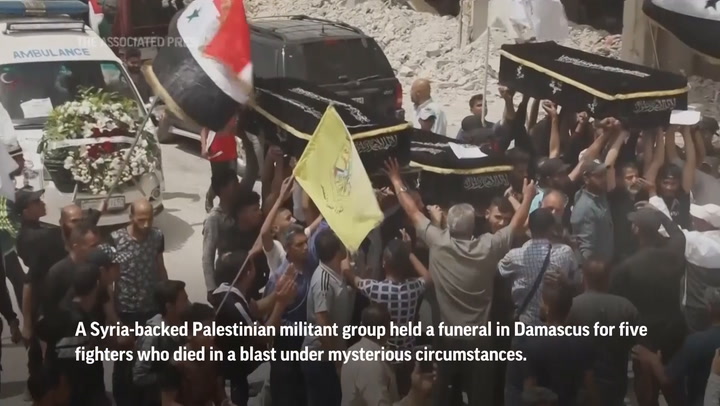 National Post | Palestinian Militants' Funeral Held In Syria