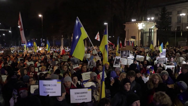 National Post | Crowds Mark Anniversary Of Russia’S Invasion Of Ukraine