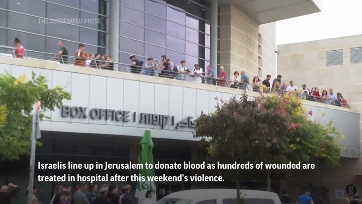 National Post | Israelis Donate Blood And Volunteer To Help Victims Of ...