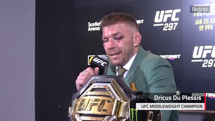 National Post | Du Plessis Wins Ufc Middleweight Title Via Split ...