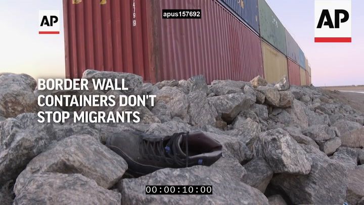 National Post | Migrants Bypass Az Shipping Container Border Wall