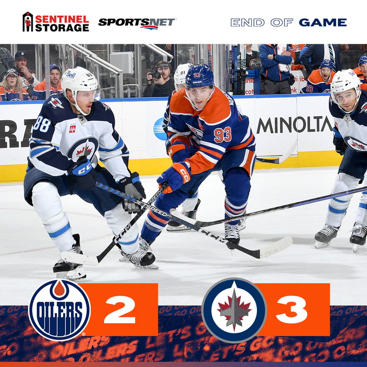 Edmonton Journal | The Cult of Hockey's "Oilers gas lead, lose to Jets ...