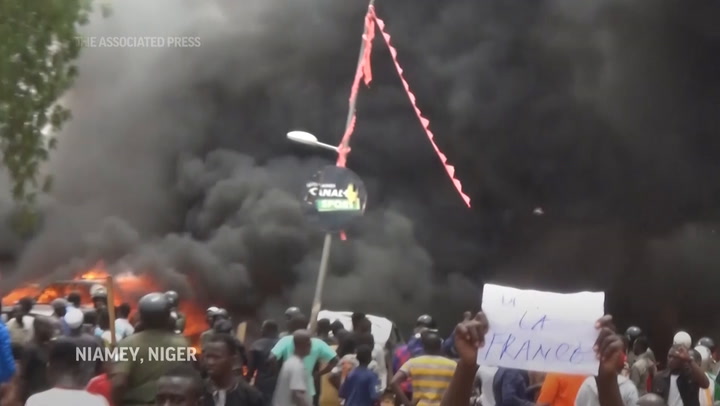 National Post | Niger Ruling Party Hq Torched By Coup Supporters