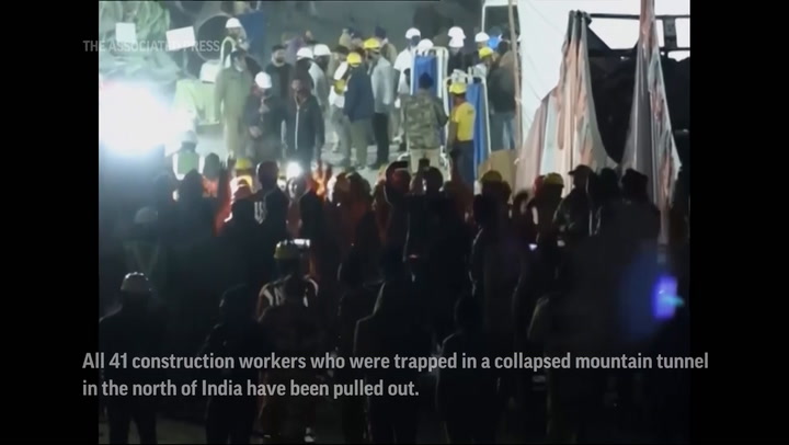 National Post | 41 Workers Rescued From Tunnel In India After 17 Days