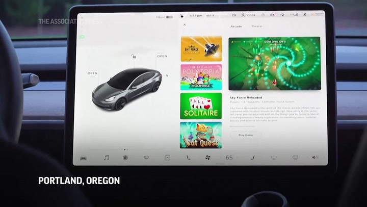 National Post | Tesla on-board video game feature raises concerns