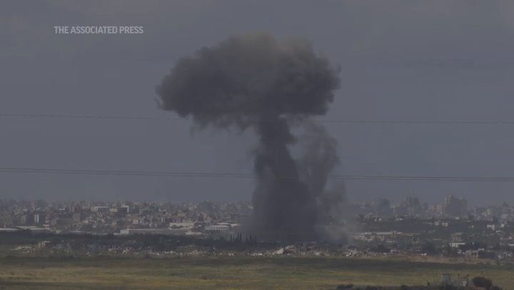 National Post | Explosion Sends Smoke Billowing Into The Air In Gaza ...