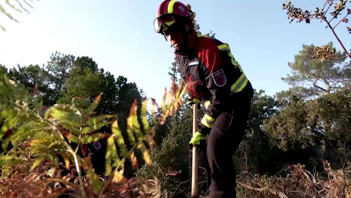 National Post | Firefighters From Across Europe Fight French Wildfires