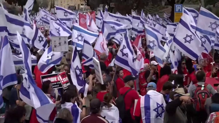 National Post Drone Shows Protests Over Israels Judicial Overhaul 7079