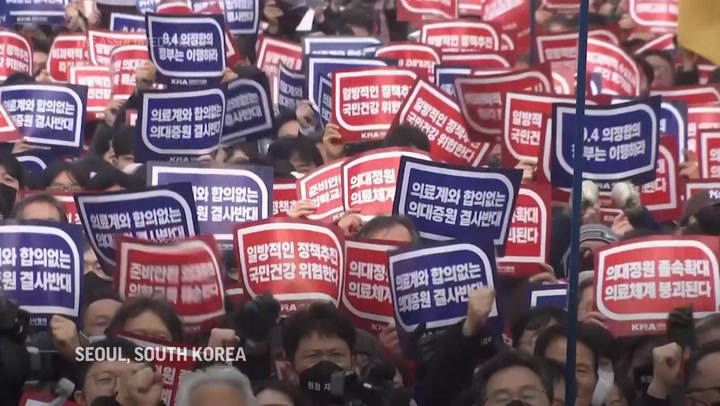 National Post | South Korean Doctors Hold Massive Anti-Government Rally ...