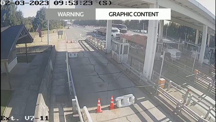 National Post | Video Captures Fatal Crash At Toll Booth In Chile
