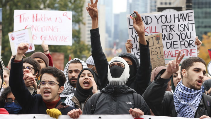 Toronto Sun | DAY OF PROTEST: Pro-Palestinian rallies culminate at ...