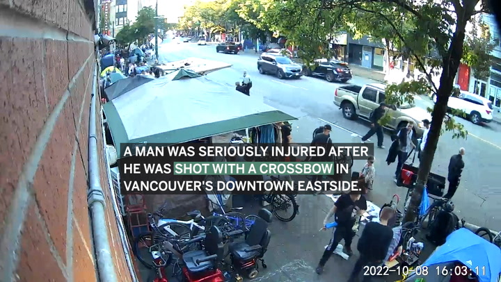 Vancouver Sun | Warning Graphic Content: Video of crossbow attack in ...