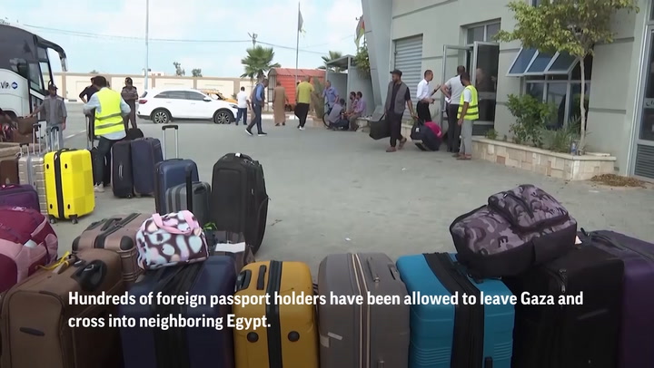 National Post | Hundreds Of Foreign Passport Holders Leave Gaza Through ...