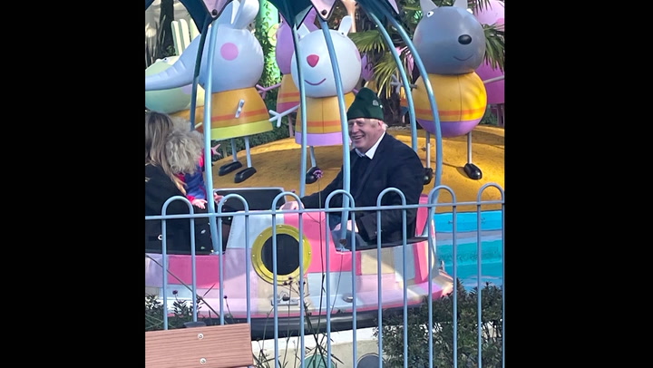 National Post | Lost for words, UK's Johnson enters Peppa Pig World