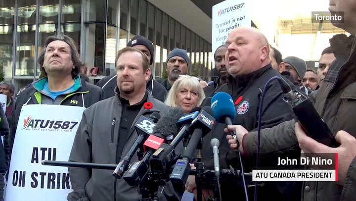 National Post Go Transit Workers Strike Bus Service Suspended