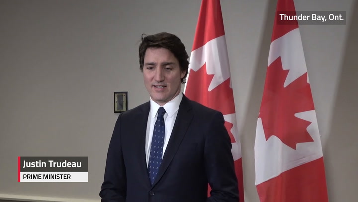 National Post | Prime Minister Justin Trudeau reacts to death of Brian ...