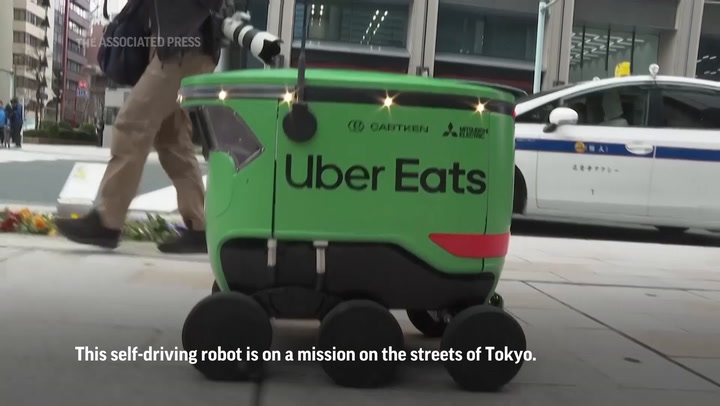 National Post | Uber Eats Launches Robot Delivery Service In Tokyo